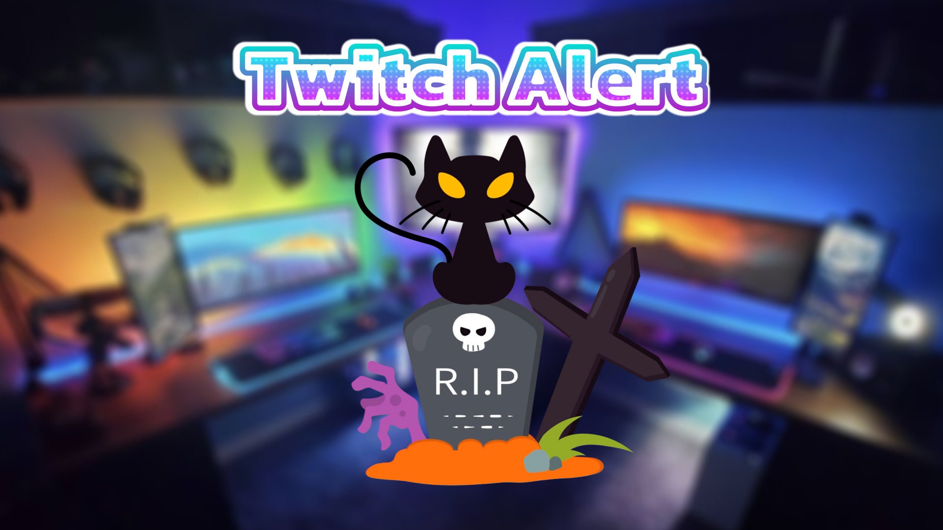 Halloween Alert Pack Animated Stream Alerts, Horror Alerts, Reaper, Bat ...