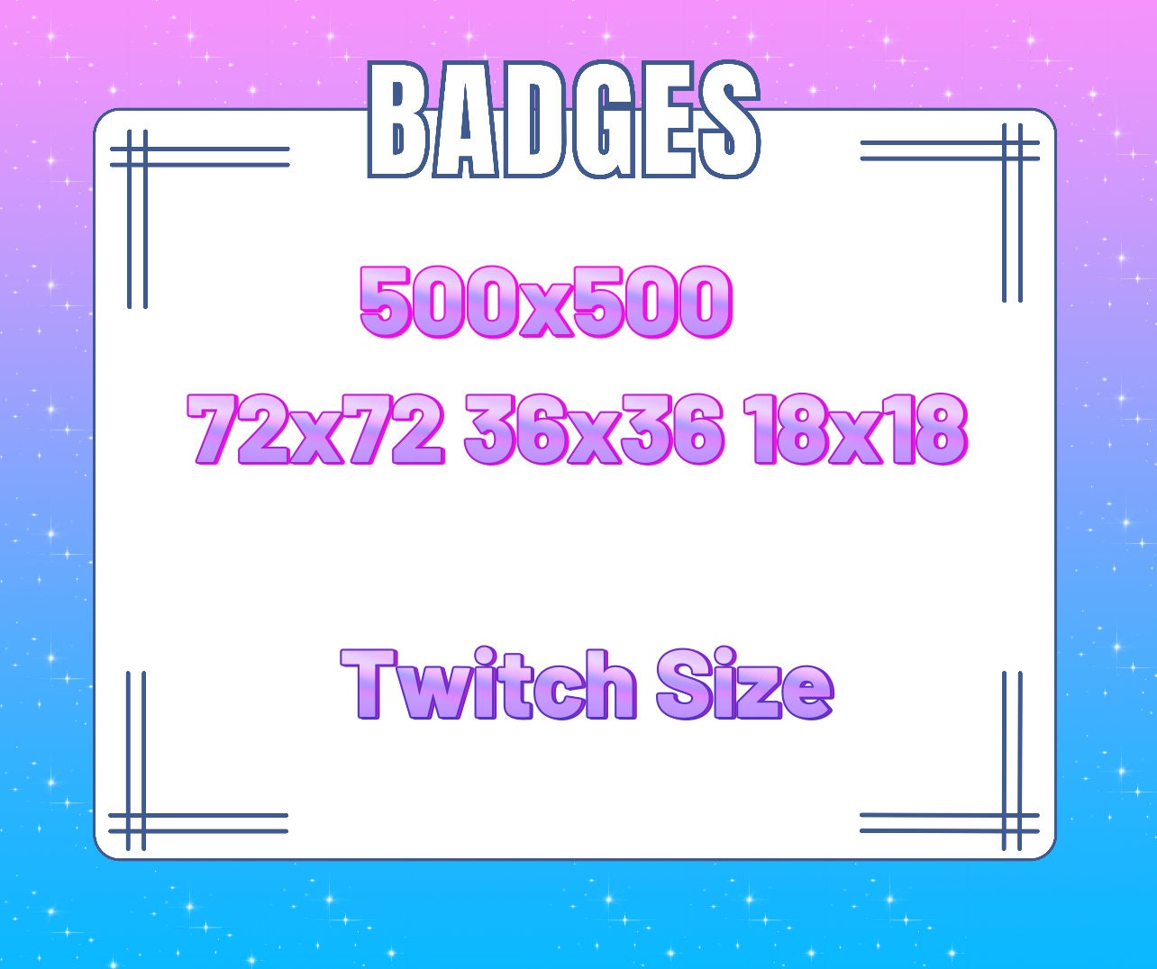 Twitch Playstation Badges - Twitch Streaming Badges, Full Pack, PS - Etsy