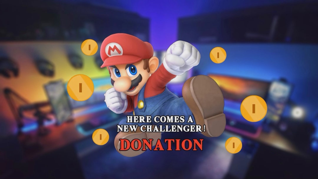 Gaming Alert for Twitch Super Alert, Donation, Stream Alert, Mario ...