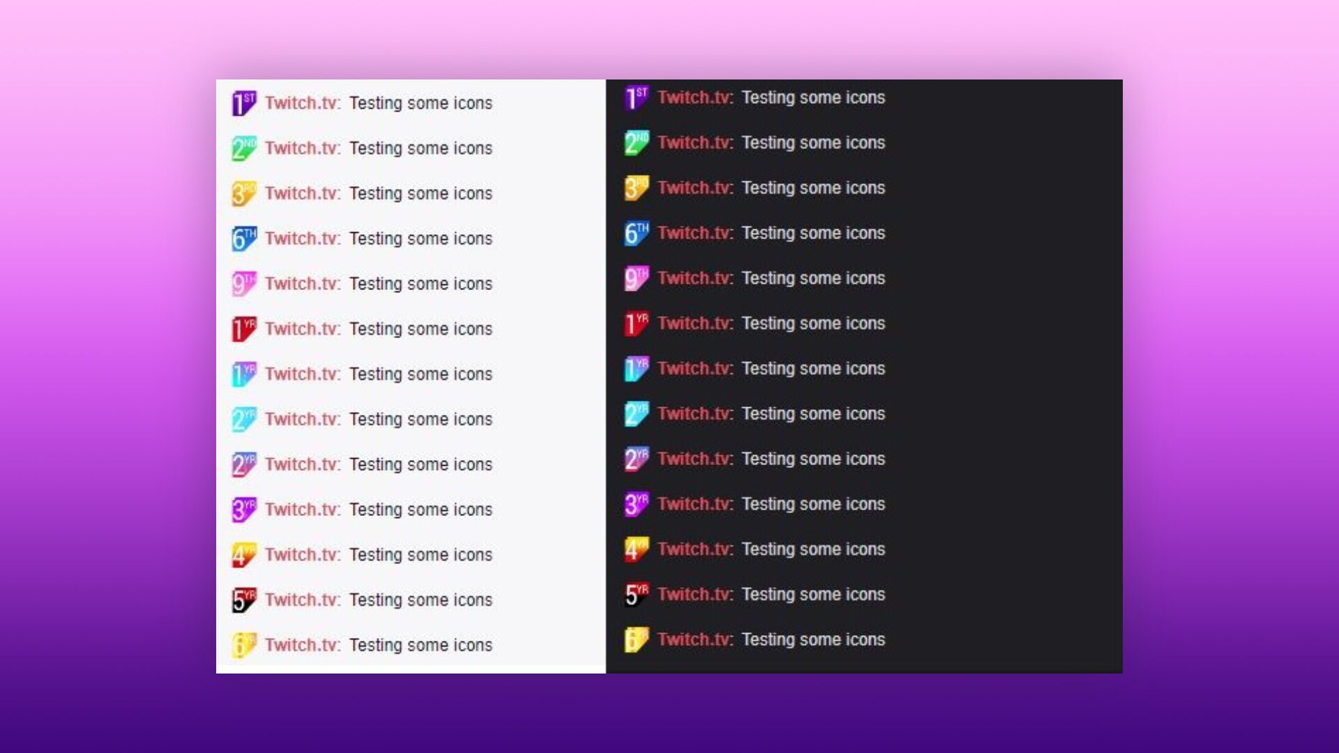 Founder Sub Badges - Twitch Badges, Twitch Emotes, Subscriber Badges ...