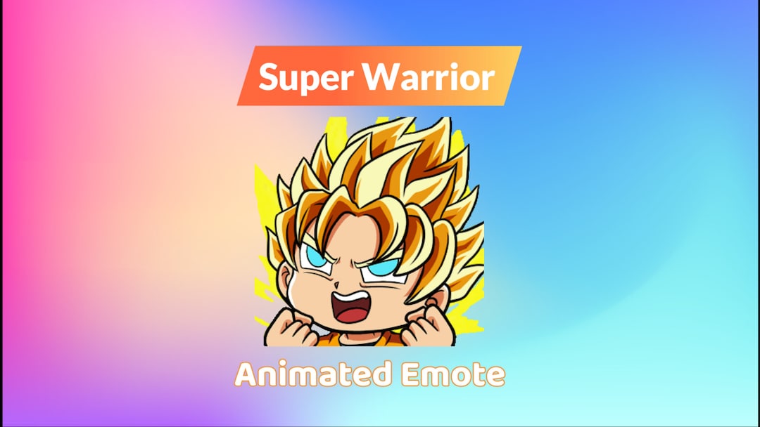 Anime Super Animated Emote for Twitch, Anime Emotes, Animated Emote ...
