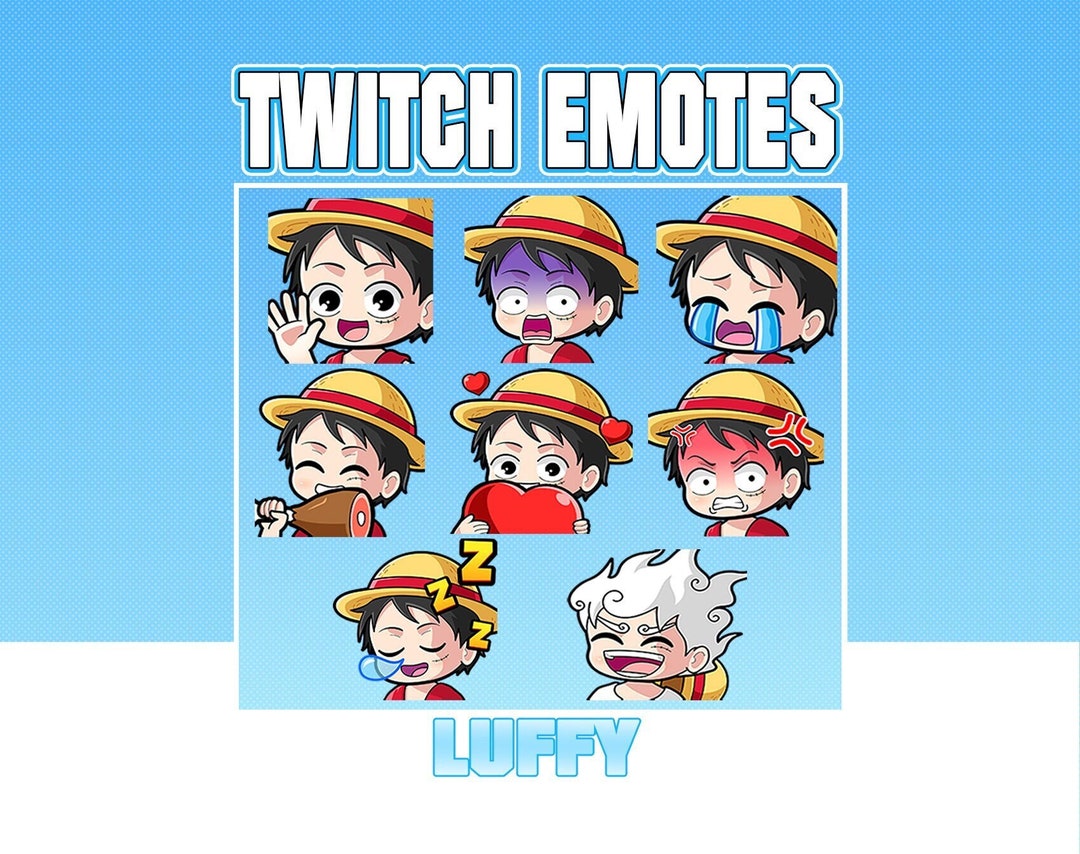 Pirate Captain Emotes for Twitch Anime Emotes, Cute, Chibi, Emote Pack ...