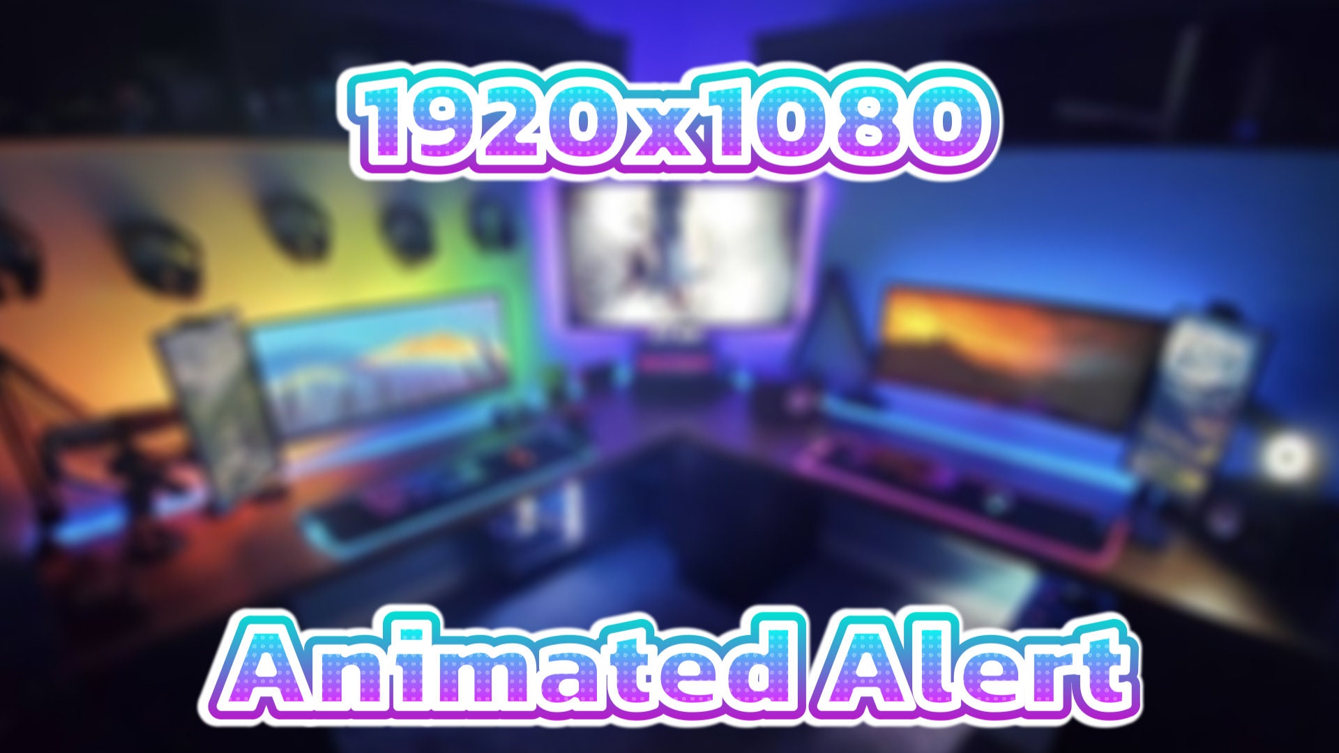 Heart Balloons Alert - Animated Stream Alert - Etsy