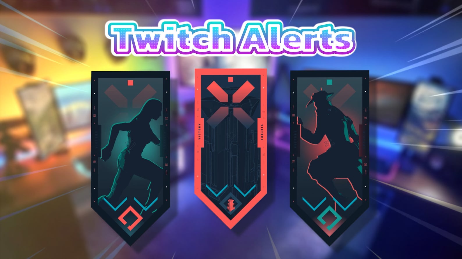 Valo Alert Pack for Twitch - Stream Alerts, Gaming Alert Pack, Shooter ...