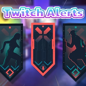 Valo Alert Pack for Twitch Stream Alerts, Gaming Alert Pack, Shooter ...