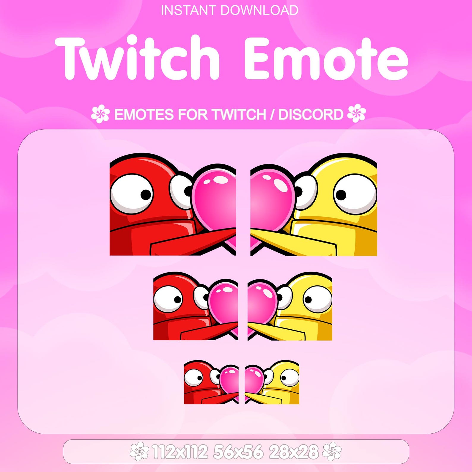 Repo Love Emotes for Twitch - Gaming, Emotes, Love, Cute, Repo Emotes ...