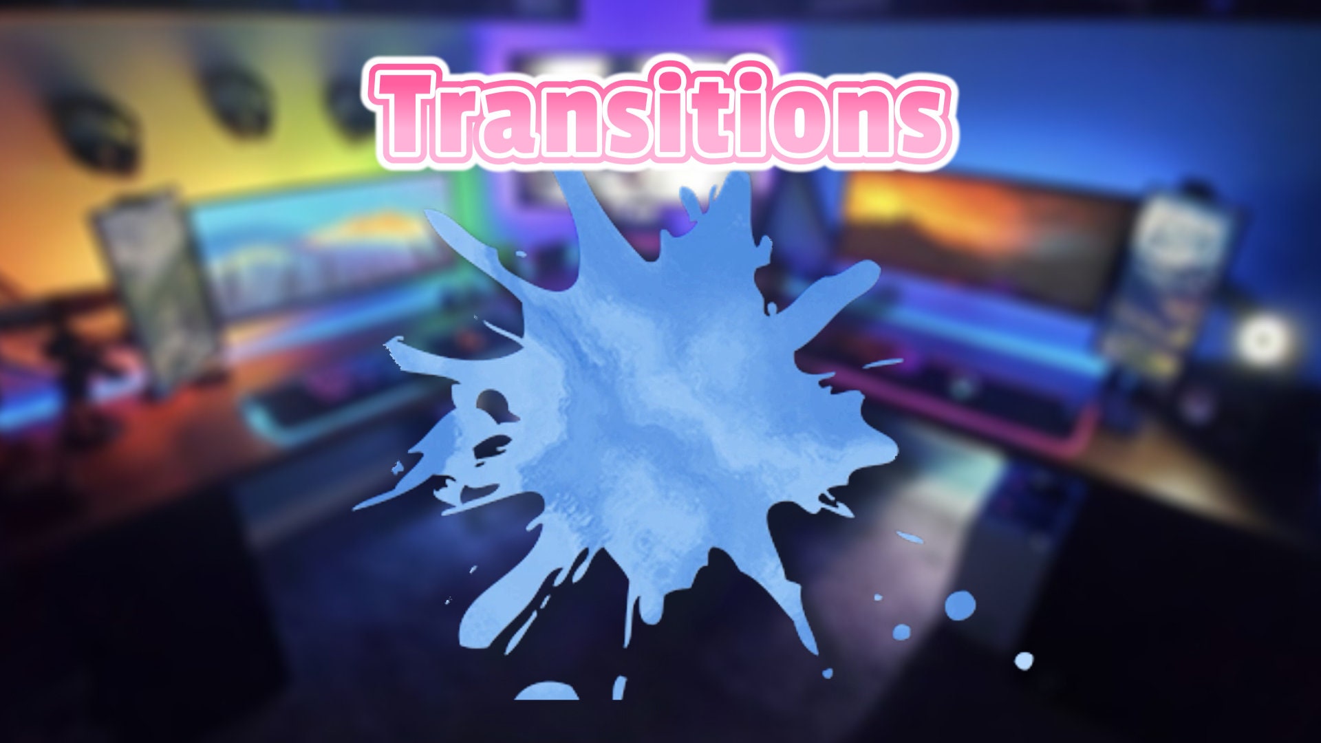 Paint Color Transition Pack - Twitch, Stream Transitions, Amazing ...