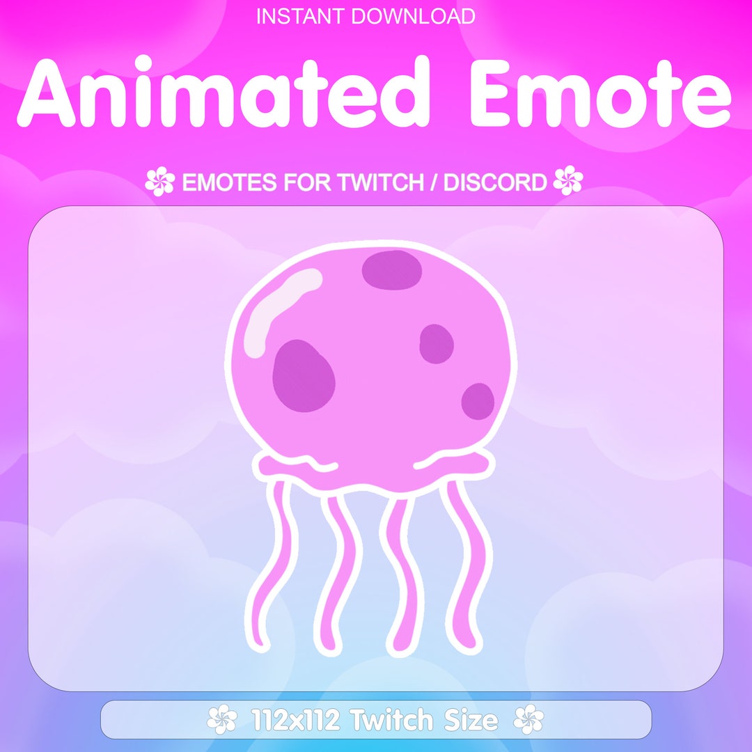 Jelly Dance Animated Emote for Twitch - Jelly Dance, Jellyfish, Sponge ...
