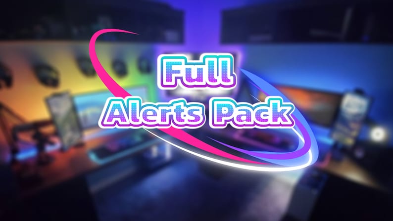 Twitch Alerts BIG PACK - Twitch Alerts, Alert Pack, Livestream Alerts ...