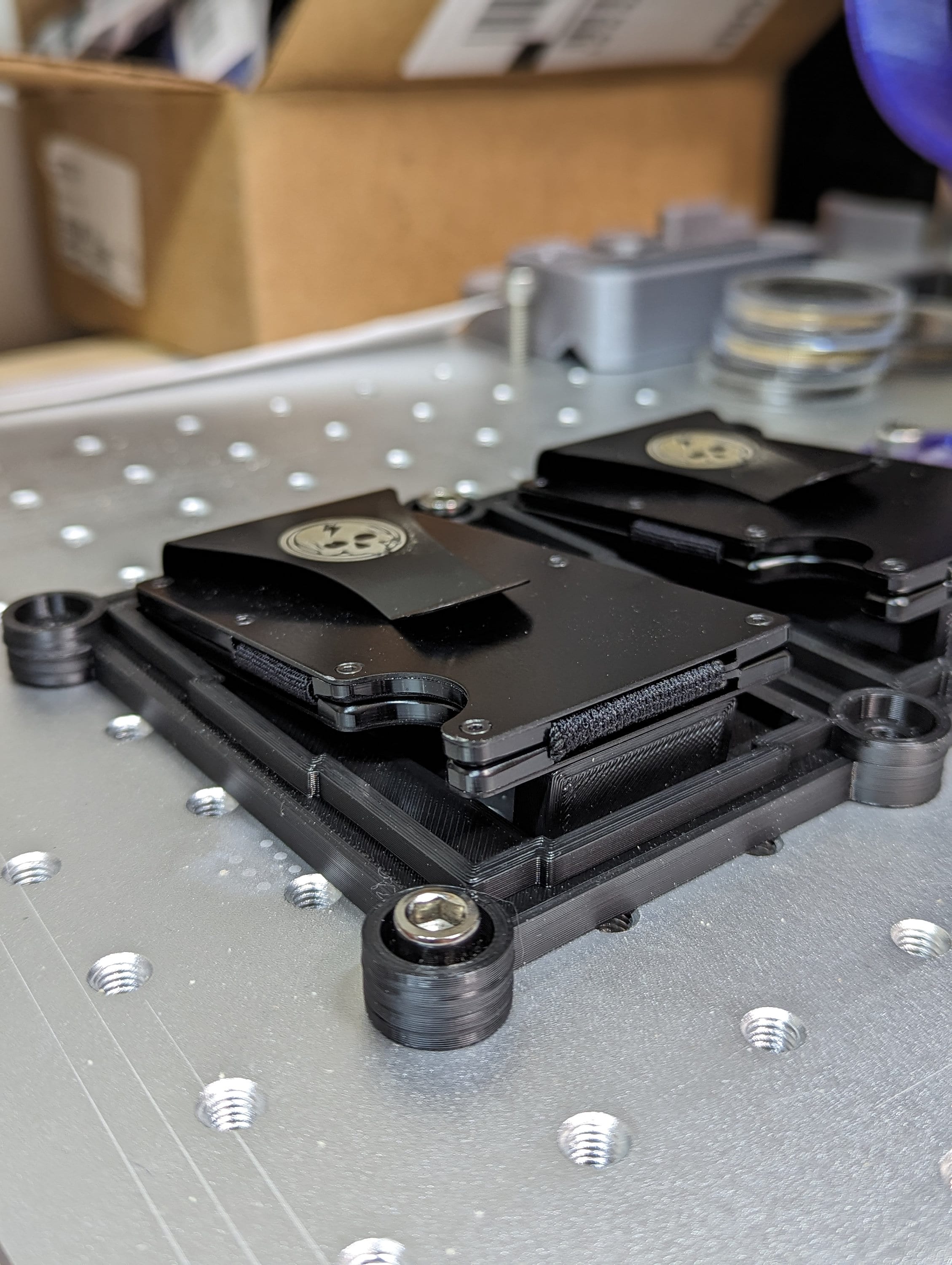 Slim Wallet Jig for Fiber Laser - Etsy