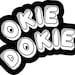 Okie Dokie SVG File for Laser Engraving and Vinyl Cutting, Bubble ...