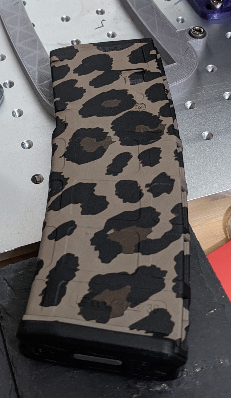 Cheetah Print PMAG SVG - Etsy