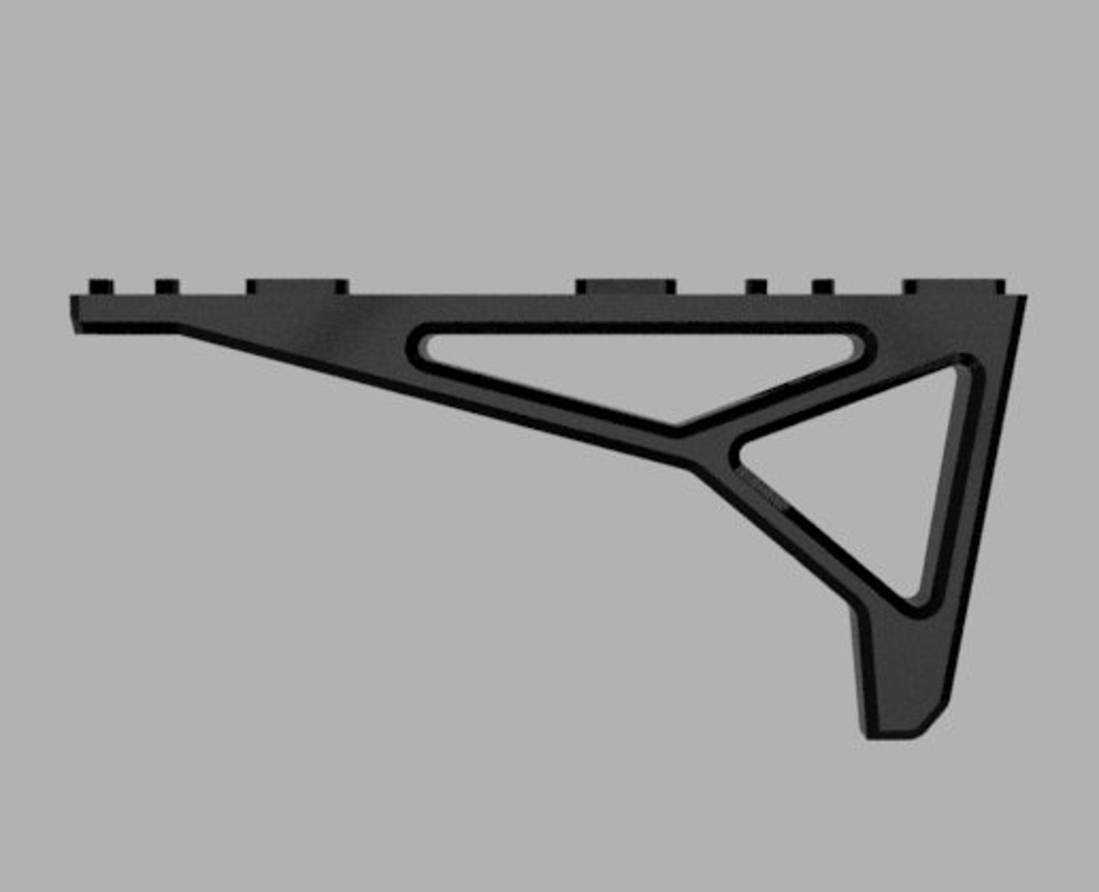 M-lok Angled Foregrip STL 3D Print File - Etsy Australia