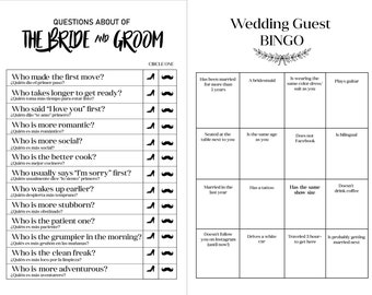 Wedding Trivia Reception - Etsy