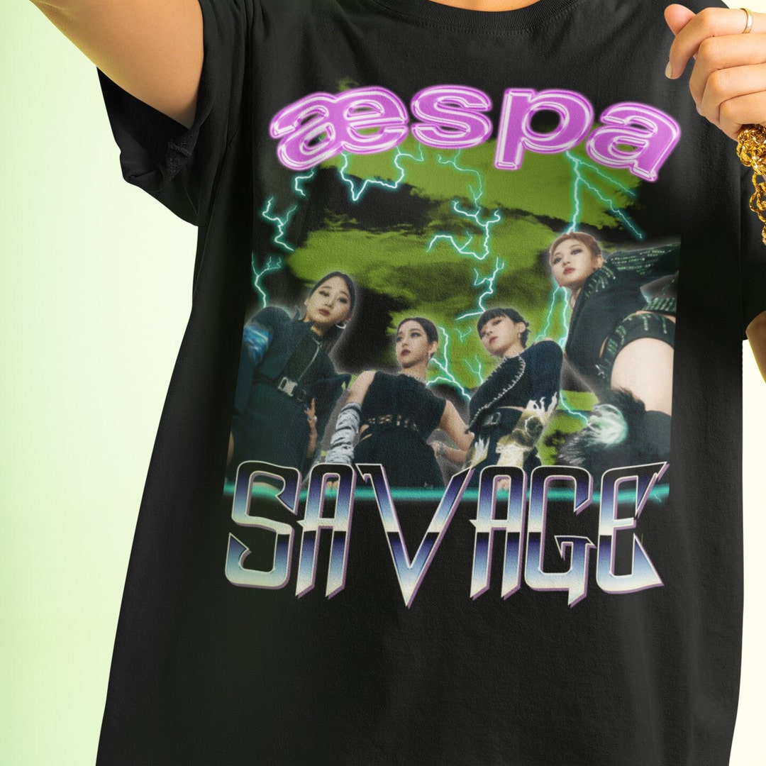 Aespa Tshirt Kpop Bootleg æspa Concert Vintage Fan MY Merch - Etsy