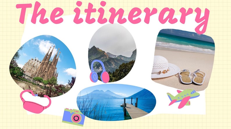 Planning a Trip Project English - Etsy