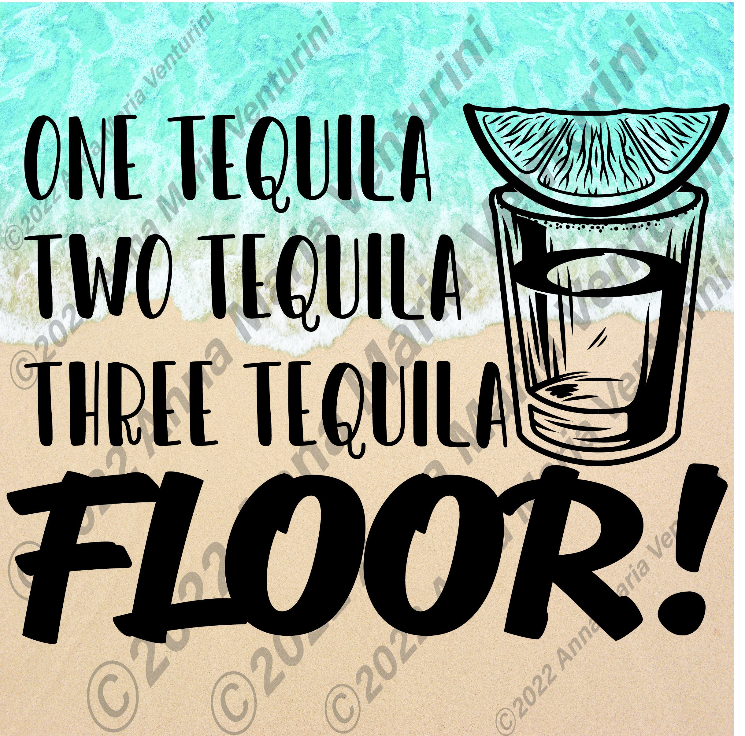 Tequila Svg. One Tequila Two Tequila Three Tequila Floor - Etsy