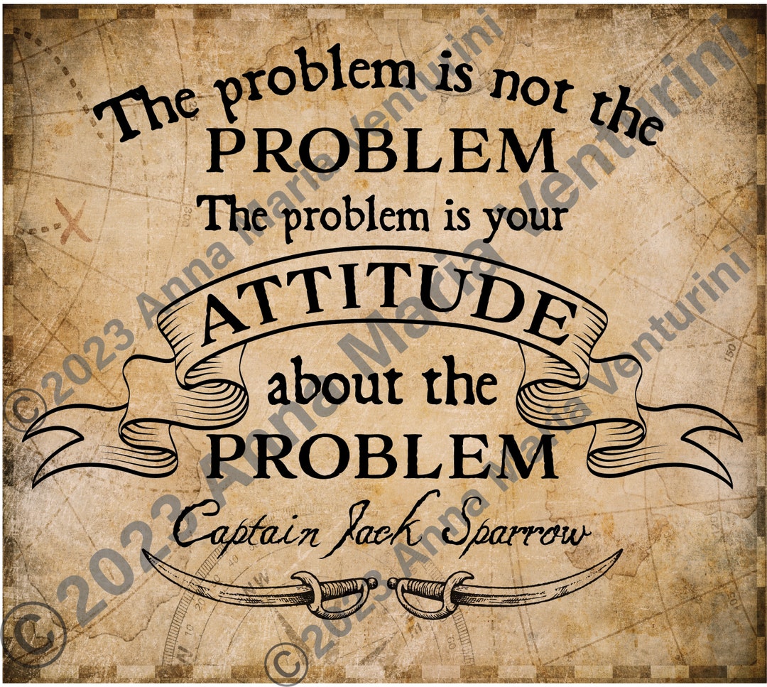 Pirate. SVG PNG. JPG. the Problem is Not the Problem. Coaster Art ...