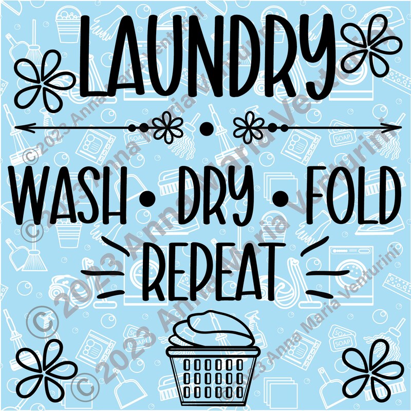 Laundry Room Decor Svg - Etsy