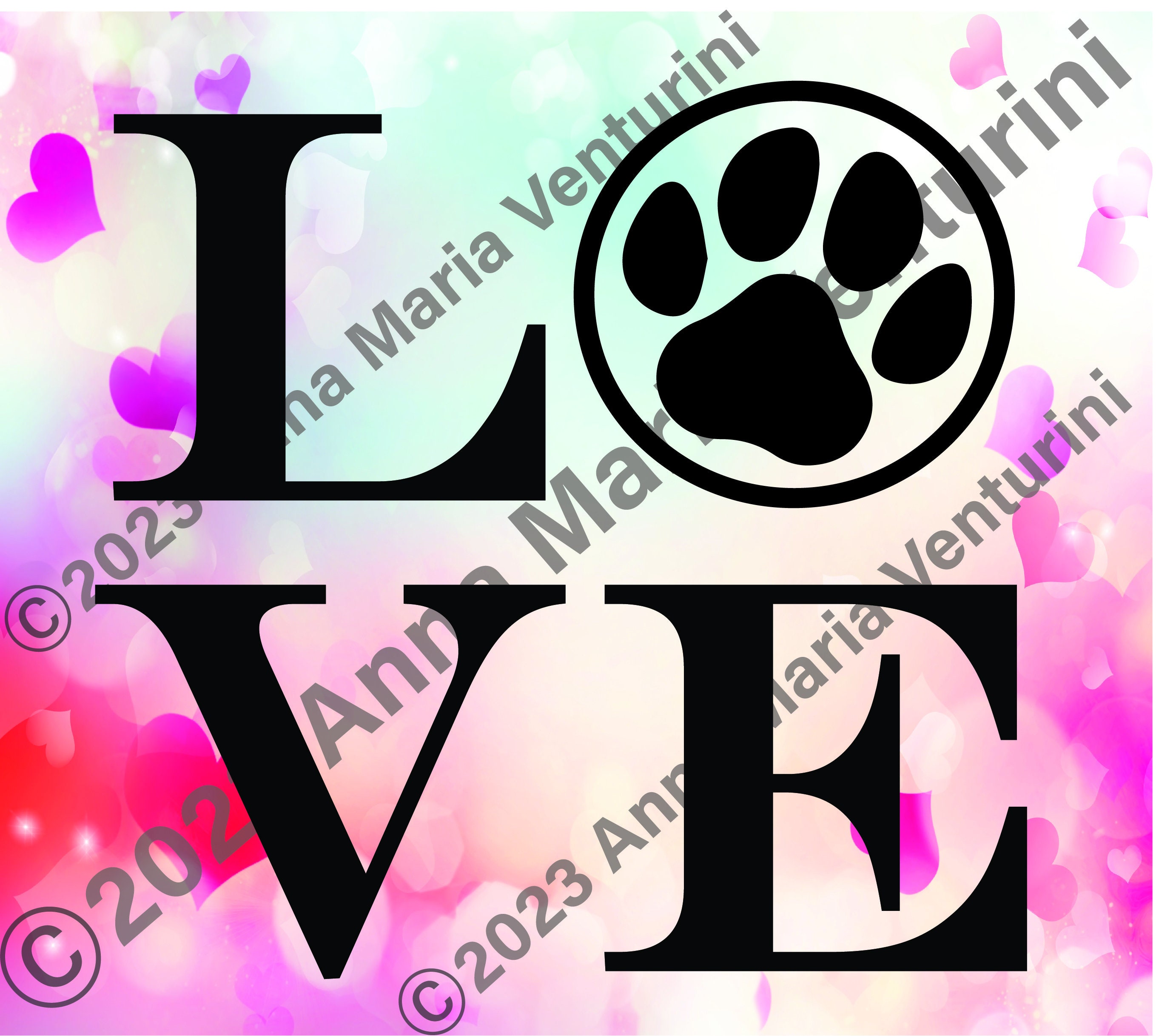 Love. Puppy Love. SVG PNG. JPG. Valentine's Day Cut File. Vector ...