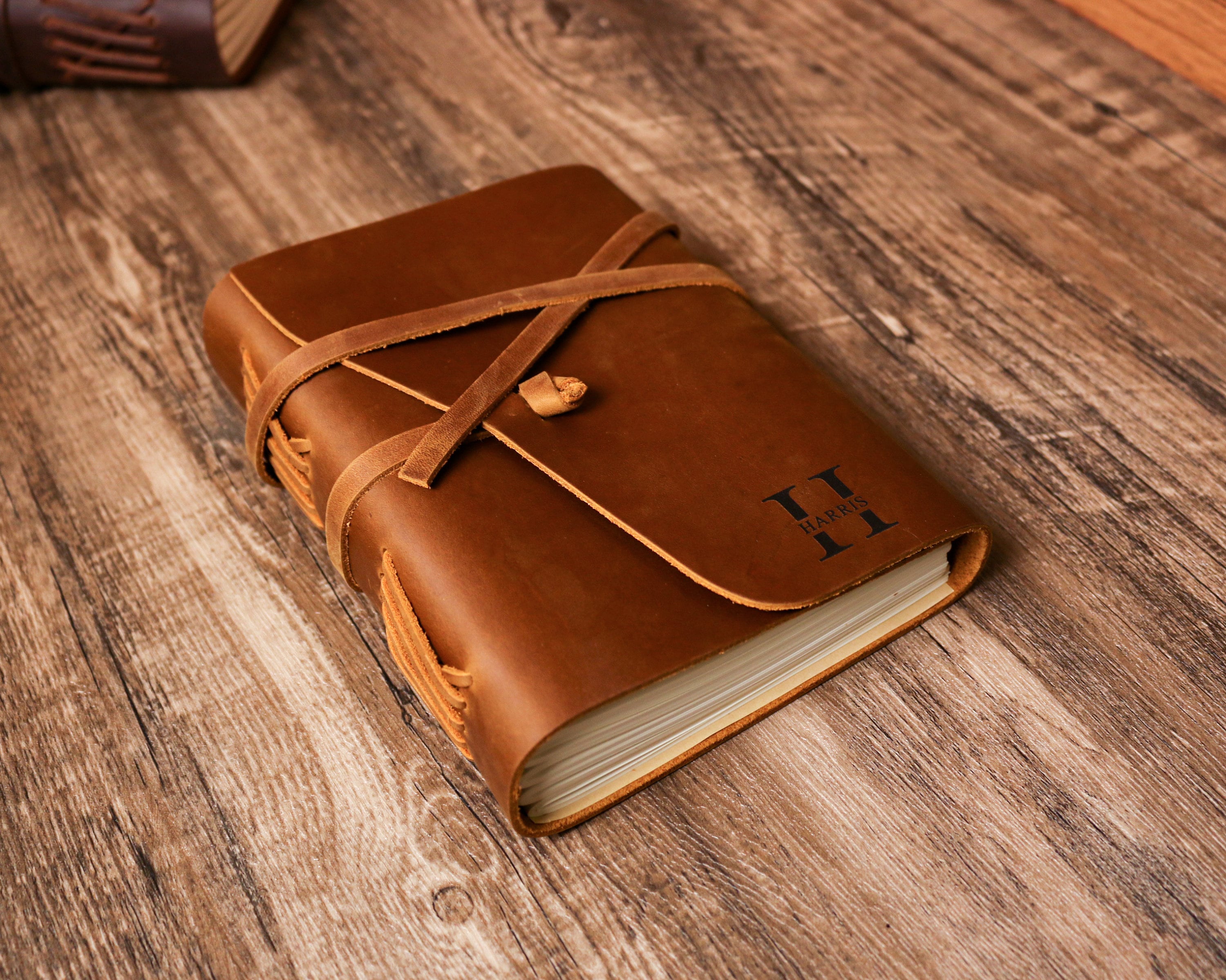 Customized Leather Journal Personalized Leather Journal - Etsy