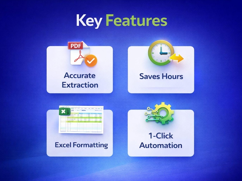 Pdf Invoice to Excel Vba Tool 1 Click Converter Convert Pdf Invoices to ...