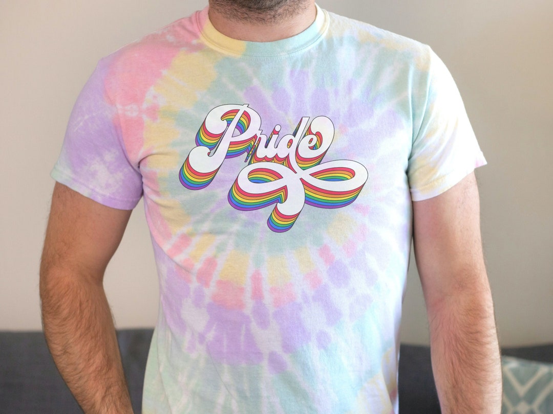 LGBTQ Pride Tie-dye Tee - Rainbow Shirt - Pride Month - Gay Pride - Gay ...