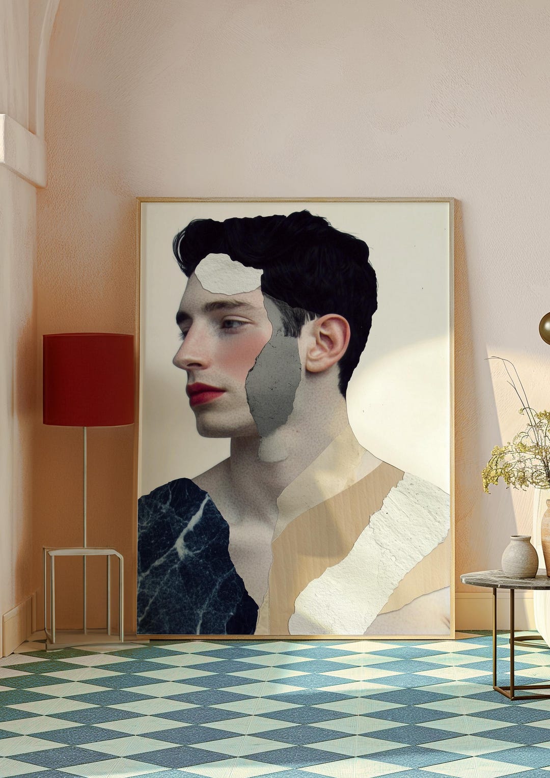 Contemporary Male Figure Printable Art Digital Download for Modern Home ...