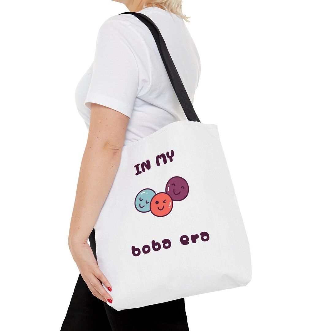 In My Boba Era Tote Bag AOP, Boba is Life, Boba Life, Kawaii Bag, I ...
