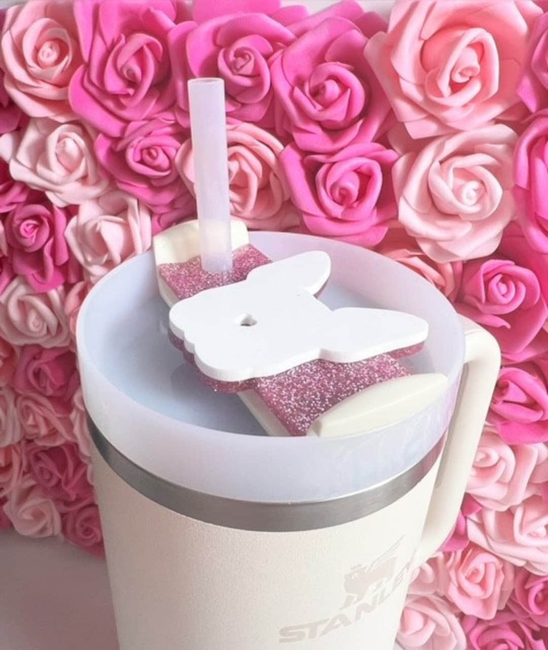 Stanley H2O Quencher Topper Frenchie French Bulldog Heart Nose - Etsy