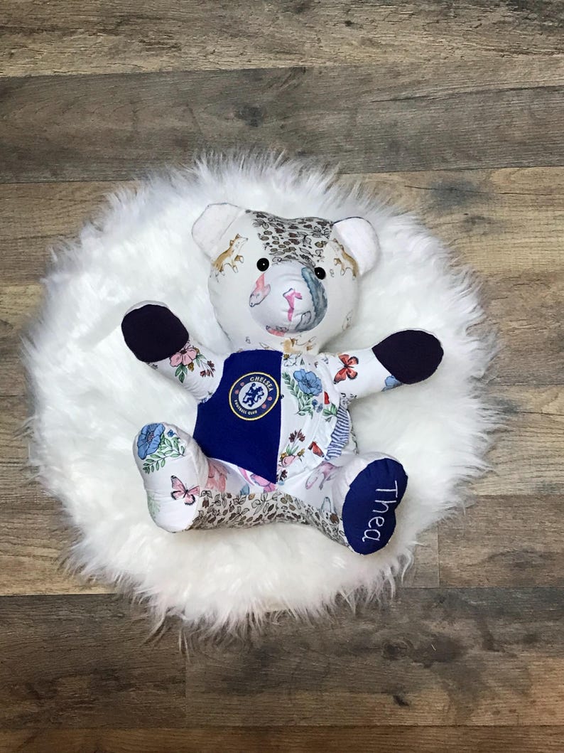 Handmade Keepsake Teddy Bear: Memory Bear Made From Loved Ones Clothes ...