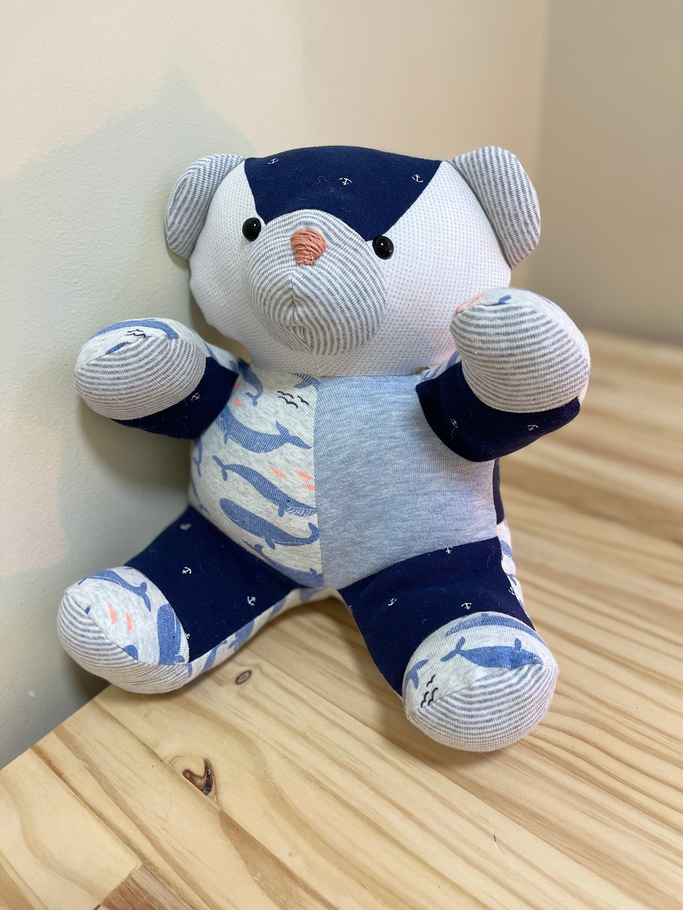 Handmade Keepsake Teddy Bear Memory Bear Little Seams Co. - Etsy
