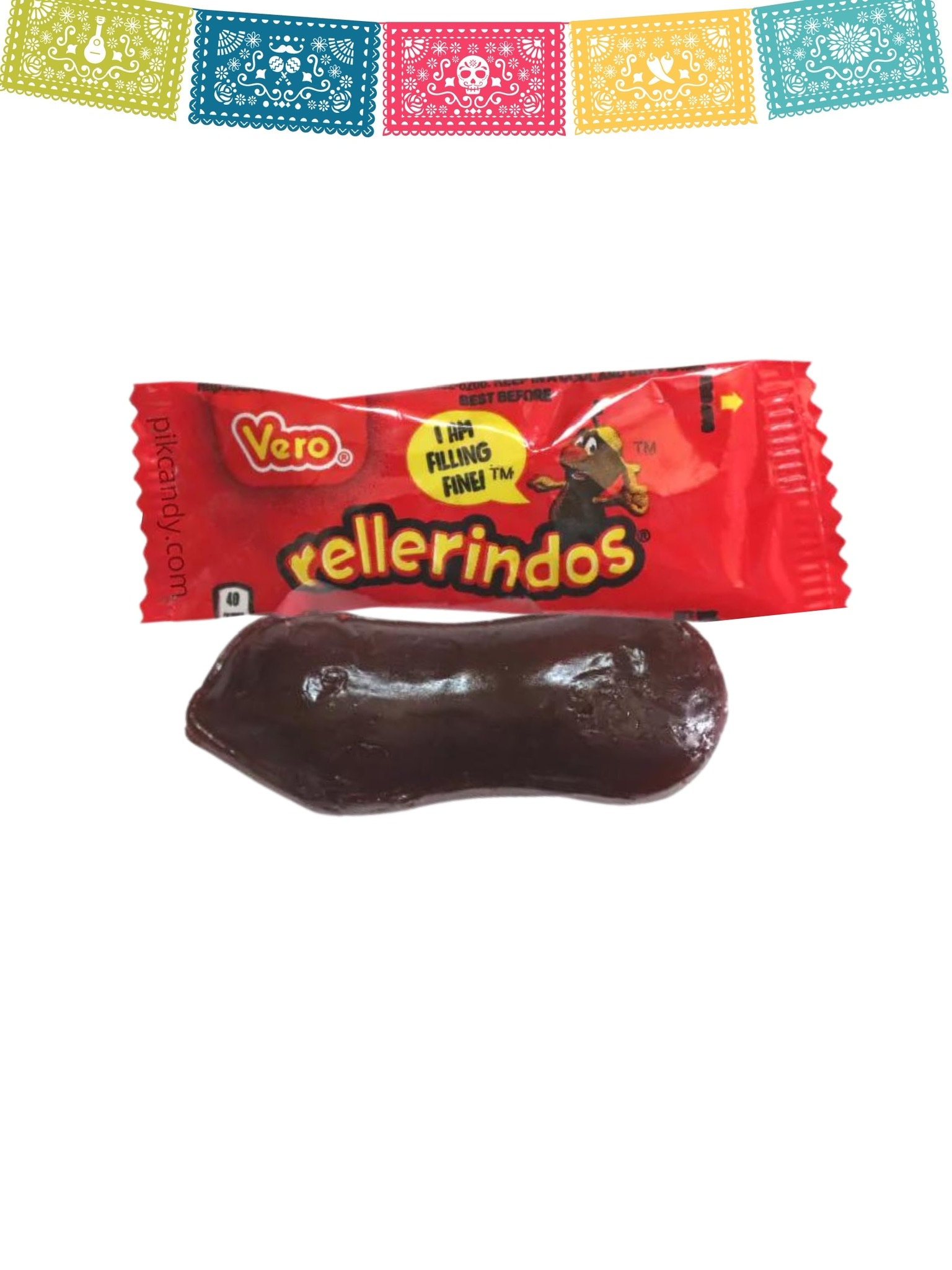Vero Rellerindos 5ct Baggie Tamarind Flavored Candy With Chili Pepper ...