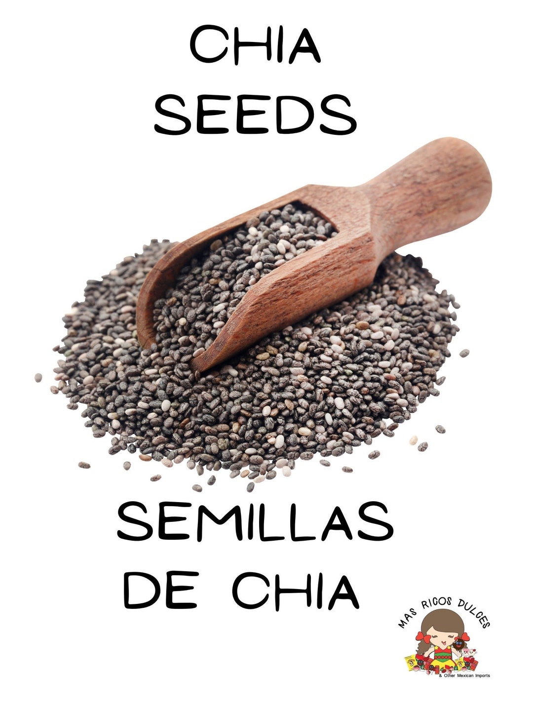 Chia Seeds Bulk 1lb-12lbs / Semillas De Chia Mayoreo 1lb-12lbs - Etsy