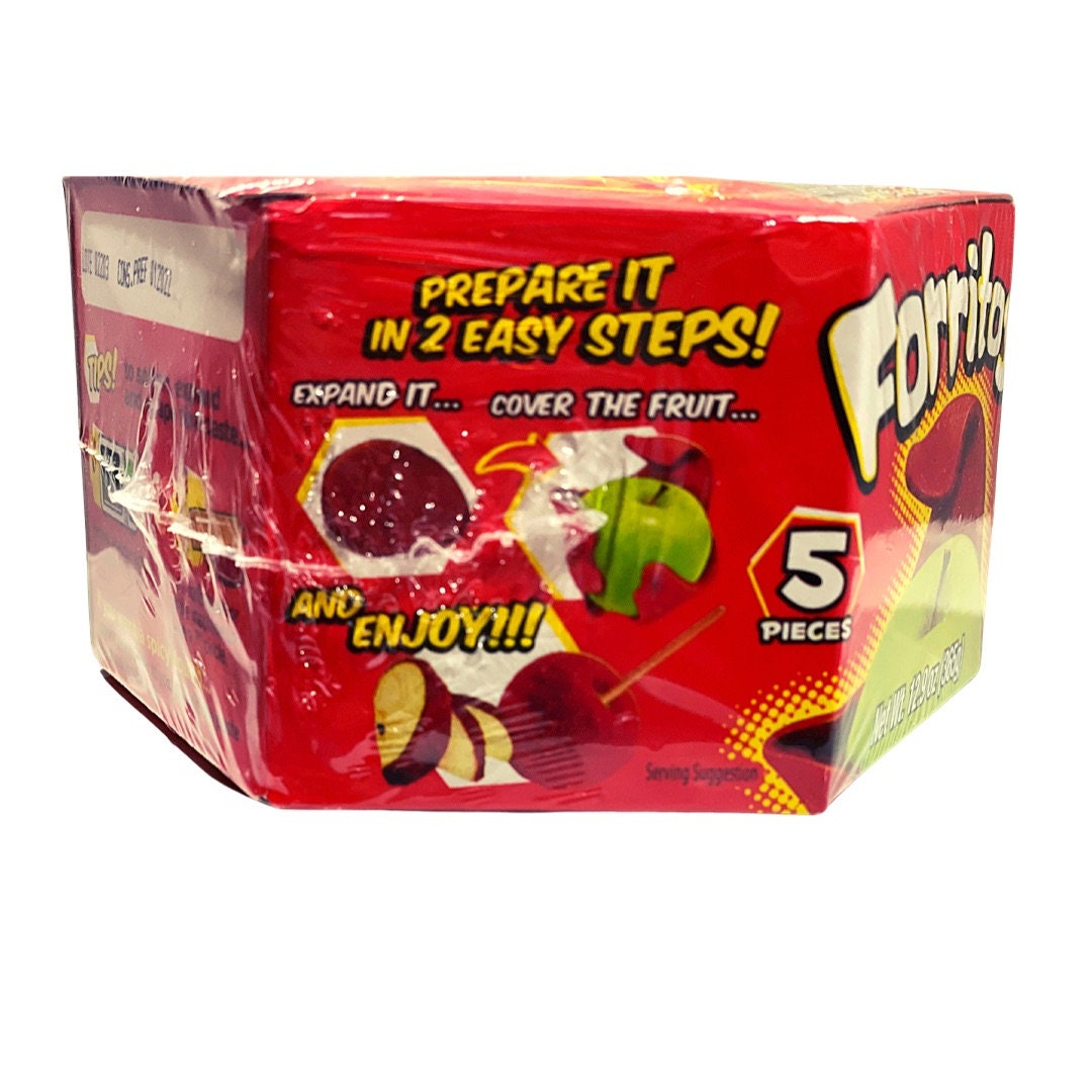Forritos Zumba Pica Tamarind Flavor Apple Coating 1ct Fruit - Etsy