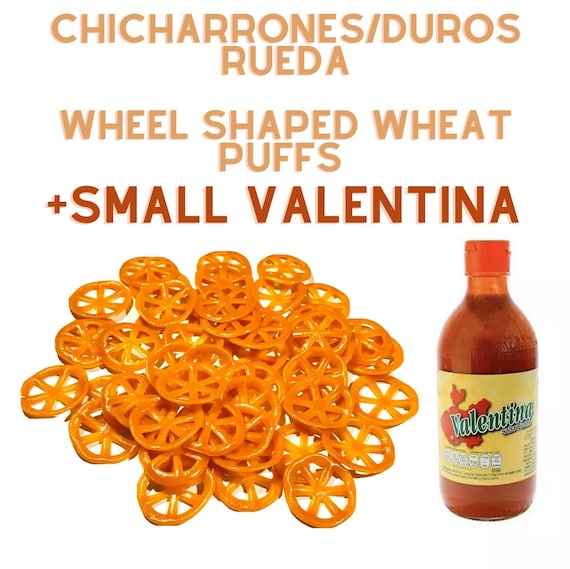 Duros-chicharrones De Harina Ruedas-wheel Shape 2lb Small | Etsy