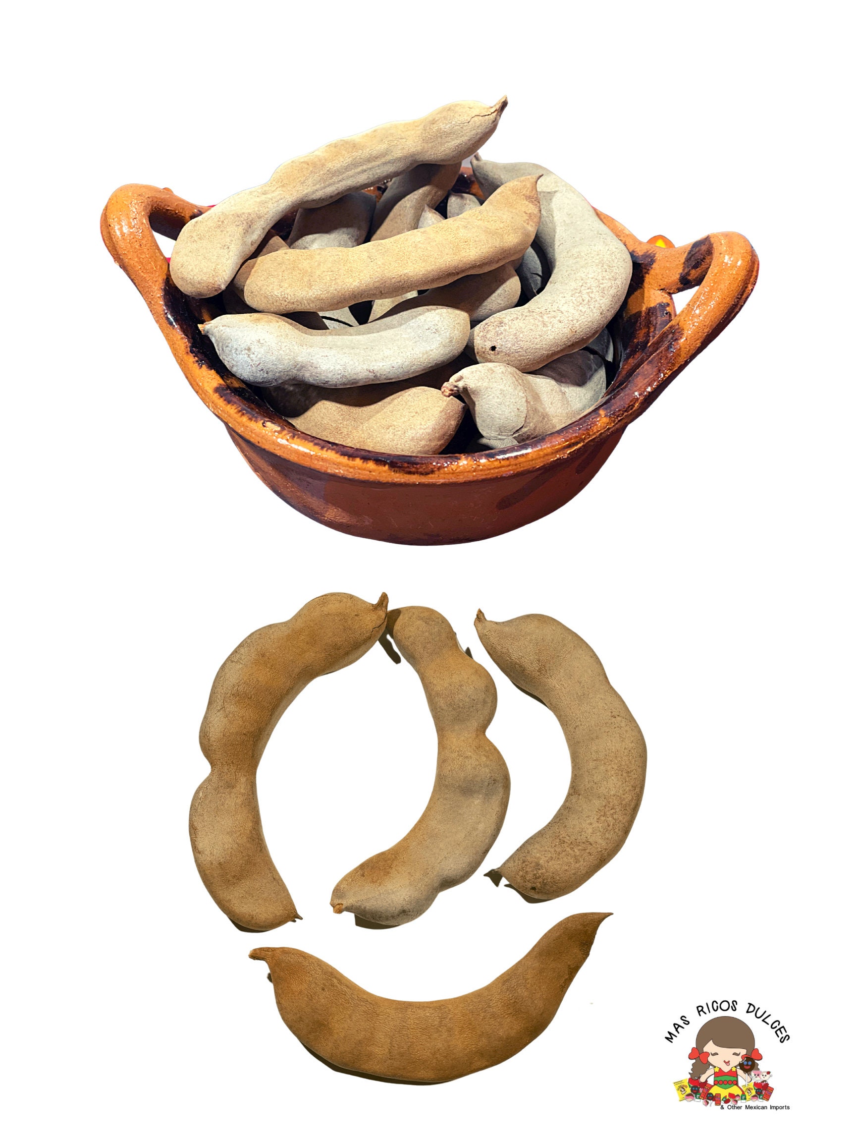 Tamarind Pods / Tamarindo En Cascara **BULK SIZES 1LB-5LBS** (diferente ...