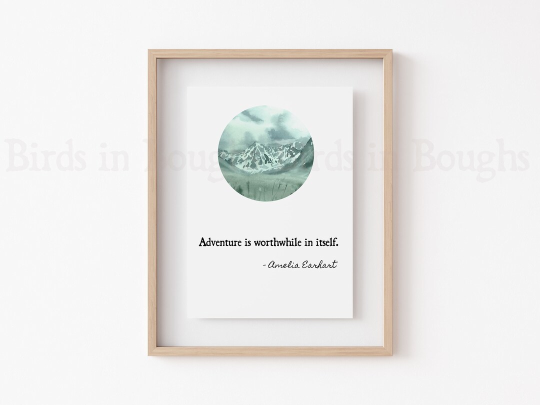 Quotes From Amelia Earhart, Instant Download, Digital Wall Art, Digital ...