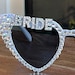 Free Ship! White Heart Bride Bling Sunglasses!! - Etsy