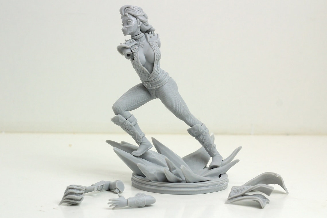 Frozen Elsa Sub Zero Mortal Kombat STL 3D Print Gaming Digital Download ...