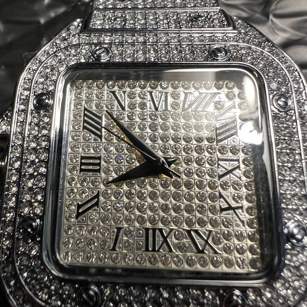 Iced Out Apple Watch Band - Etsy