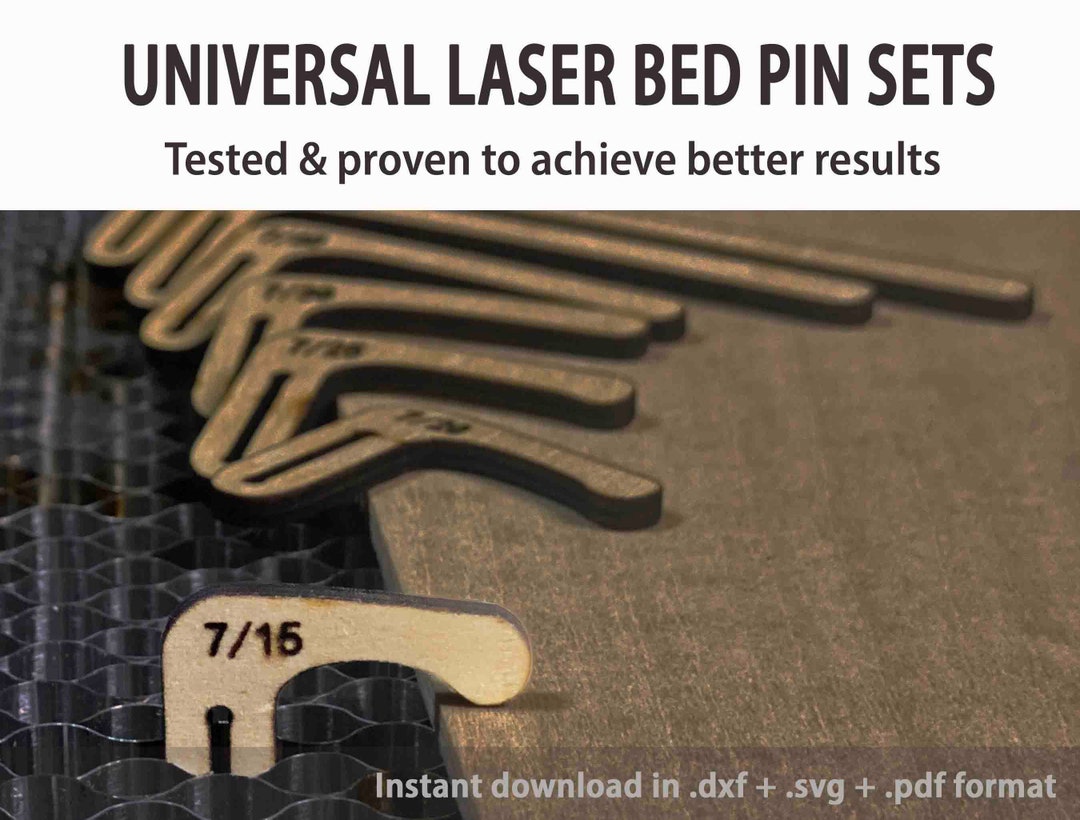 Honeycomb Bed Pin Set Laser Hold Down Pin Set Crumb Tray Pin Set Laser ...