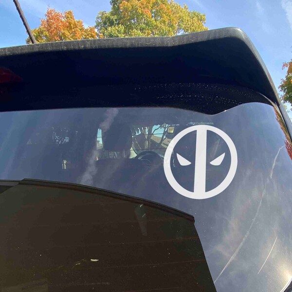 Deadpool Logo Vinyl Stickers - Etsy
