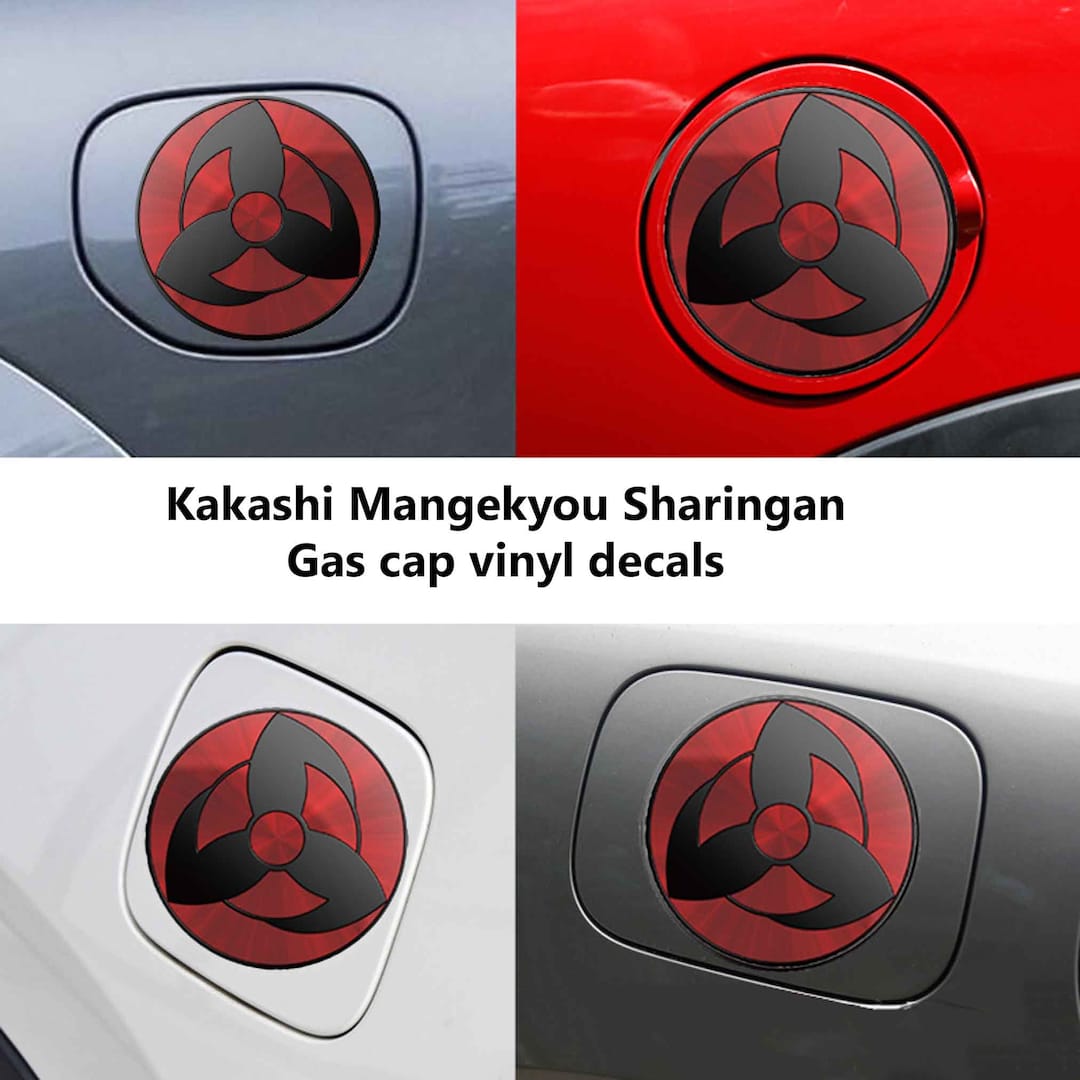 Naruto Kakashi Mangekyou Sharingan Vinyl Decals - Etsy