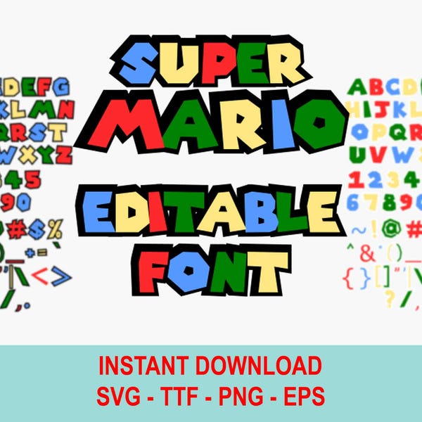 Super Mario - Etsy