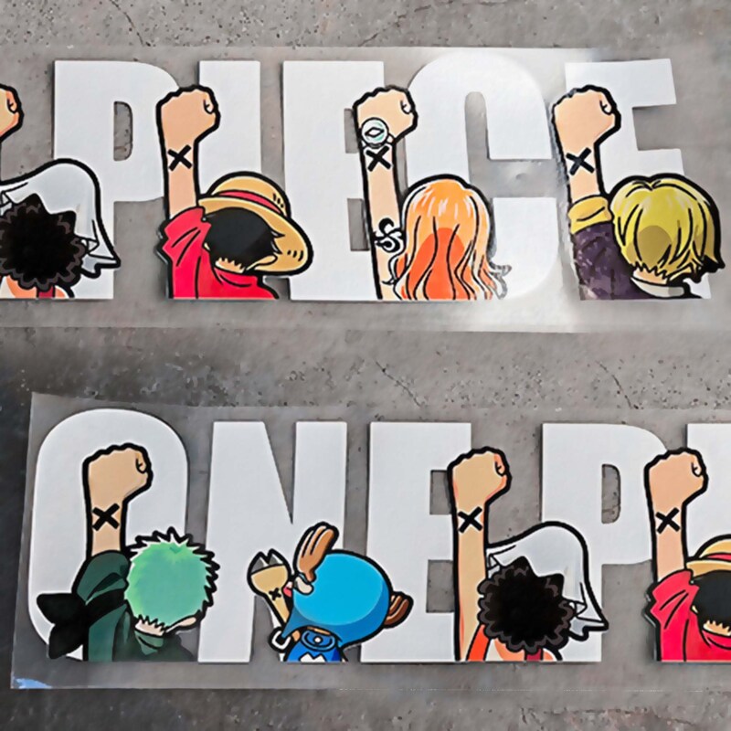 One Piece Vinyl Stickers - Etsy