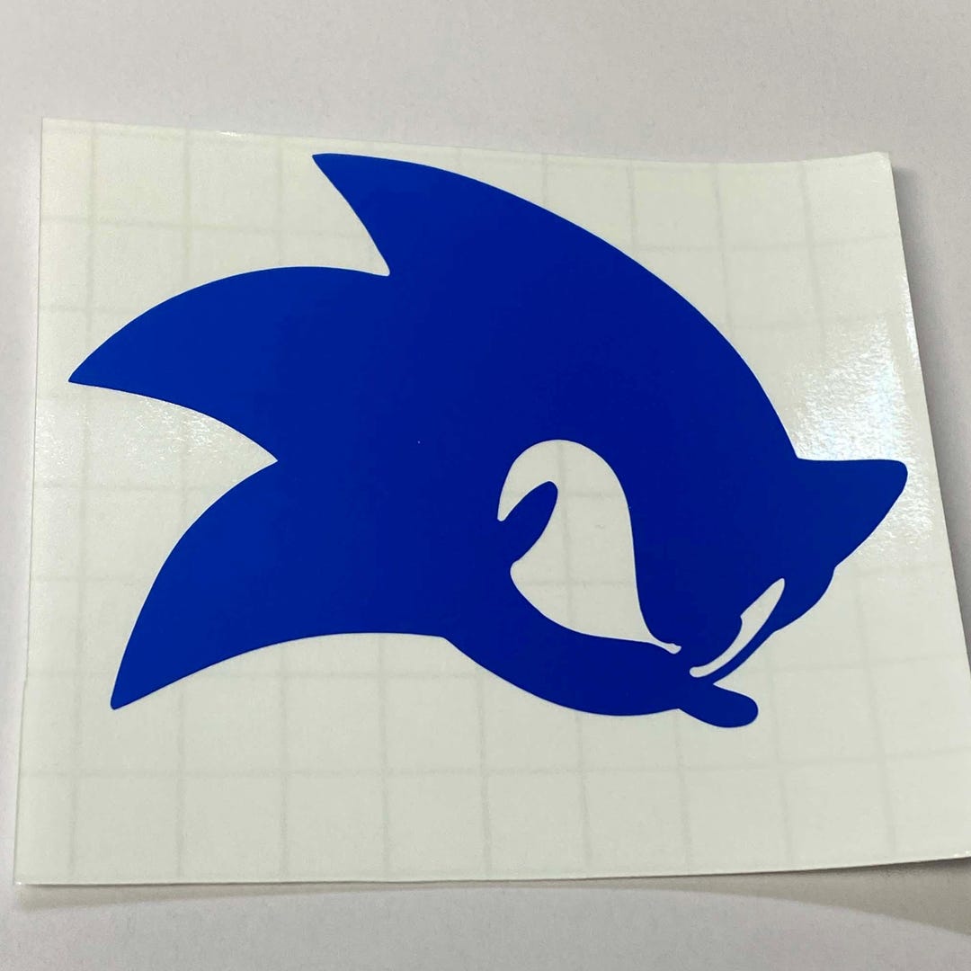 Sonic the Hedgehog 3 Inspired Vinyl Sticker Decal Cute Car Accessories ...