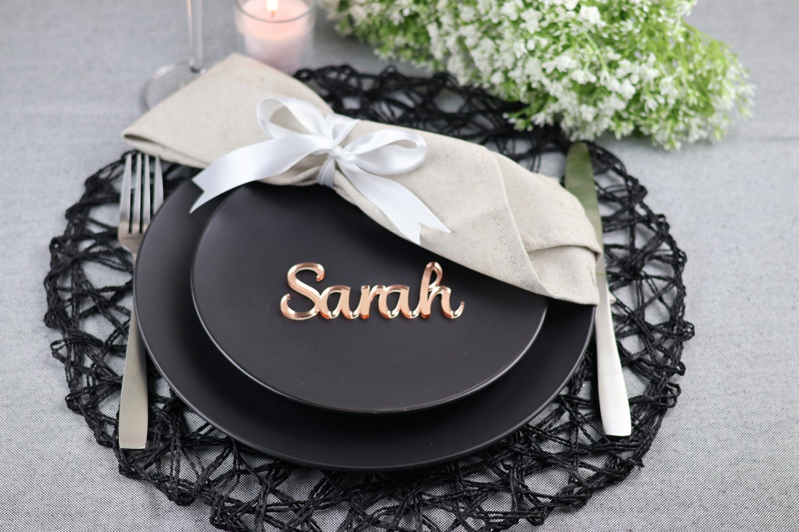 Personalised Laser Cut Place Names | Table Names | Wedding Favours ...