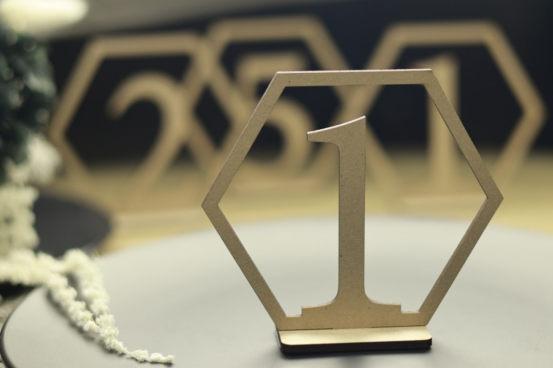 Table Numbers | Wedding Table Numbers | Rustic Wedding | Wooden Table ...