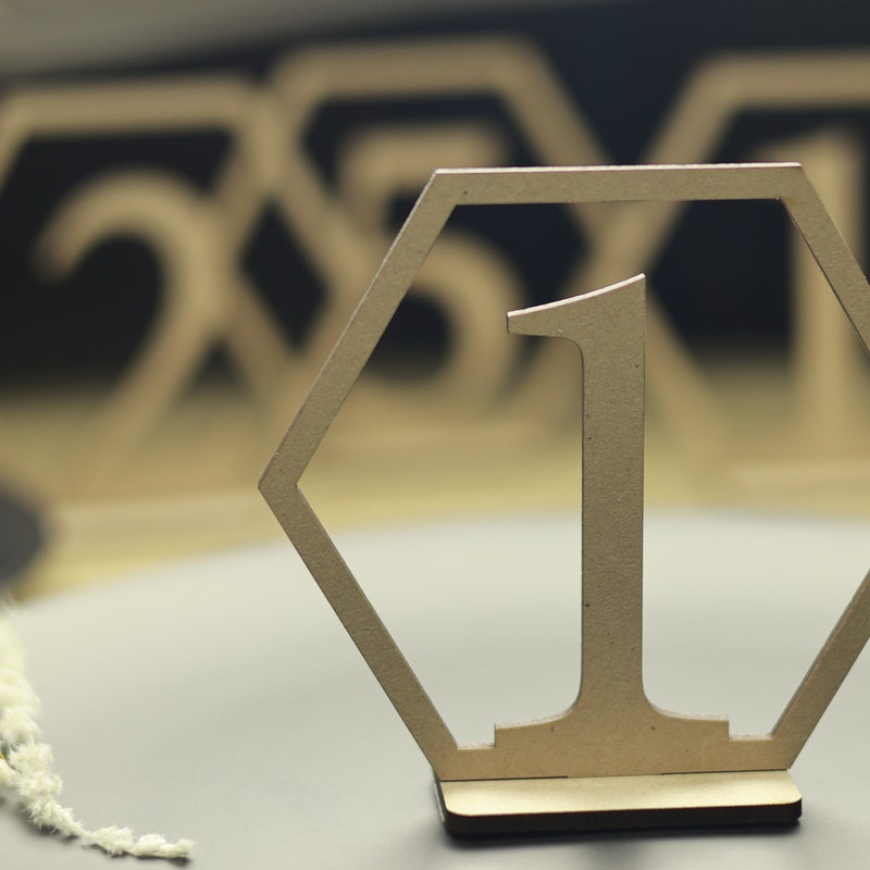 Party Table Numbers - Etsy